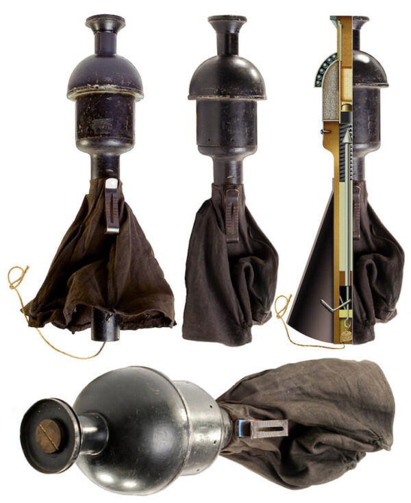 Ručne bombe i bacači Aasen M1909, M1910 i 1915