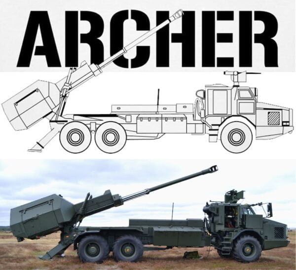 Britanska vojska dobija prvu haubicu Archer 8x8 koja će zameniti AS90 ...