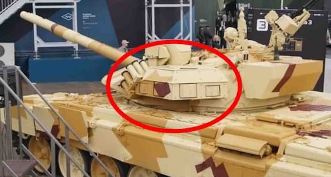 Ruski tenkovi T-72B3M sa kompletom aktivne zaštite „Arena-M“ primećeni ...