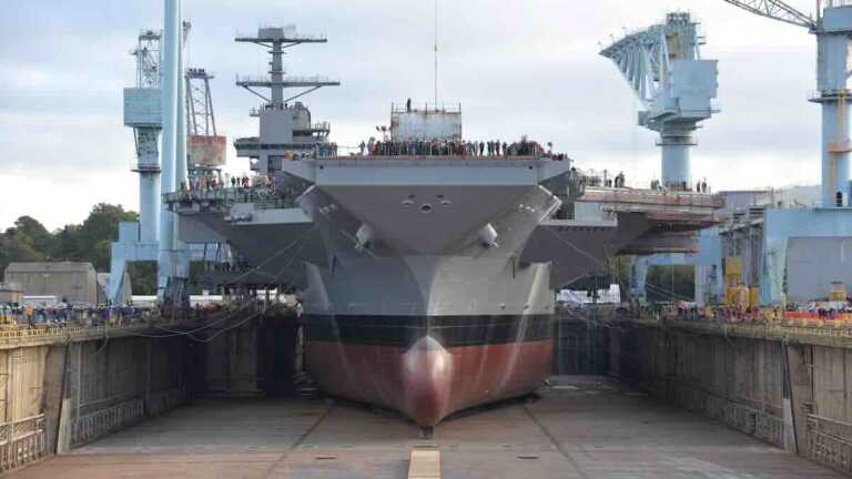 Supernosač klase Ford konačno na moru: USS „Džon F. Kenedi“ ulazi u ...