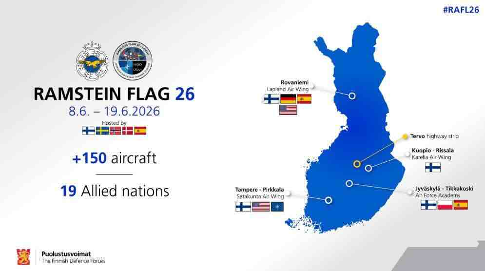 NATO podigao avijaciju od Finske do Španije: 200 aviona u vežbi nadomak ...